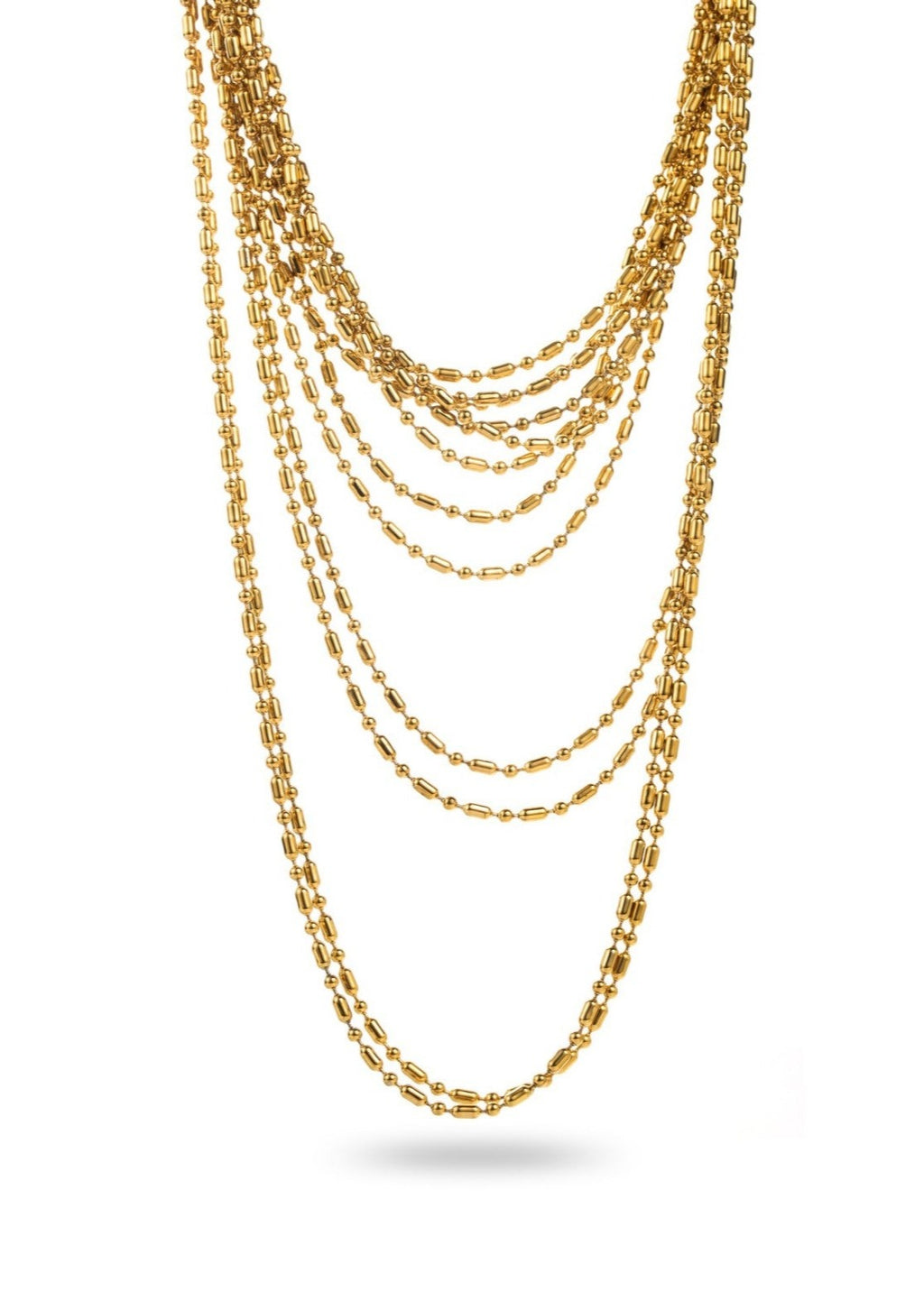 Multi Layered Chain Necklace – OutDazl