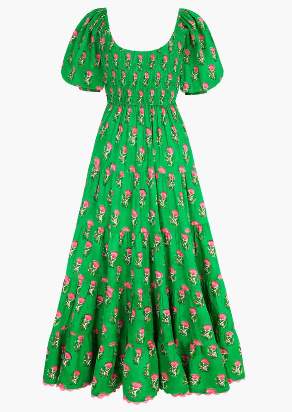 Parakeet Blossom Angelina Dress – OutDazl